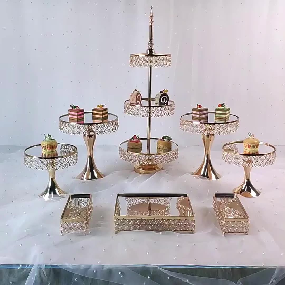 Birthday Centerpieces Display Afternoon Tea High Decorating 7 Pieces 9 ...