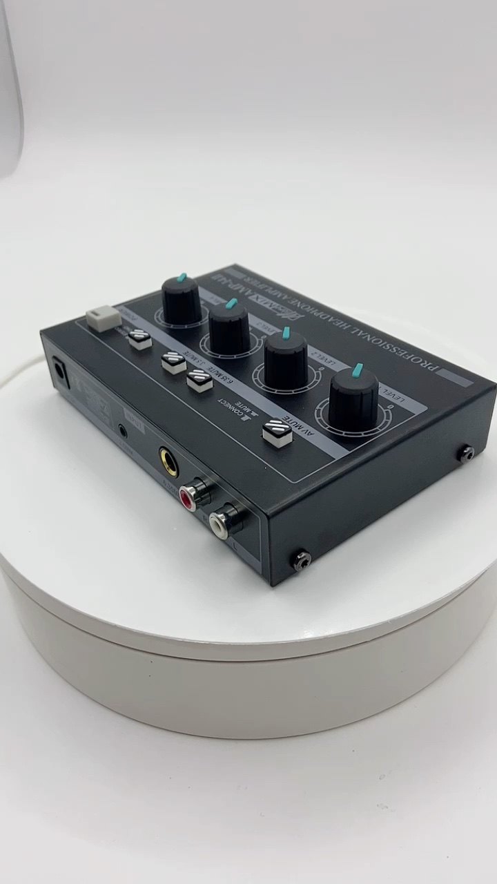 Professional 4-channel Mini Karaoke Audio Mixer Home Music Sound Card ...