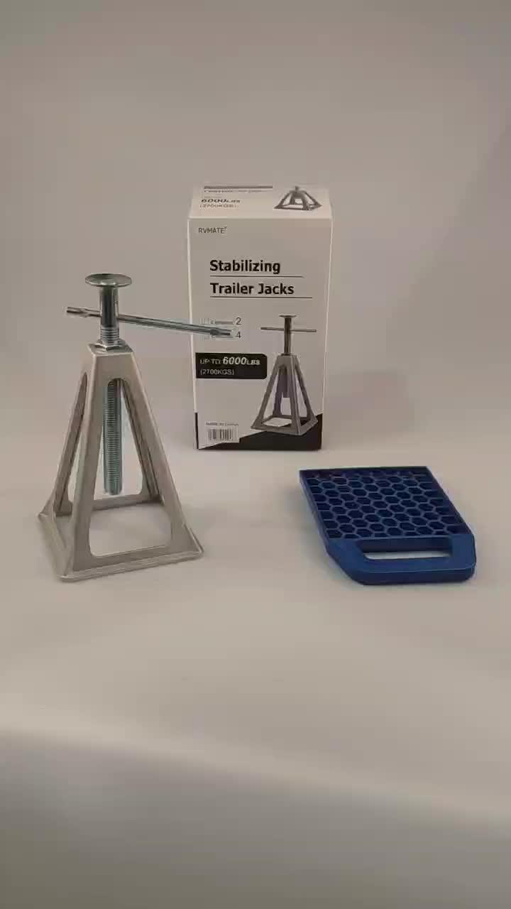 442 Trailer Jacks 2-pack Adjustable Rv Camper Trailer Support ...