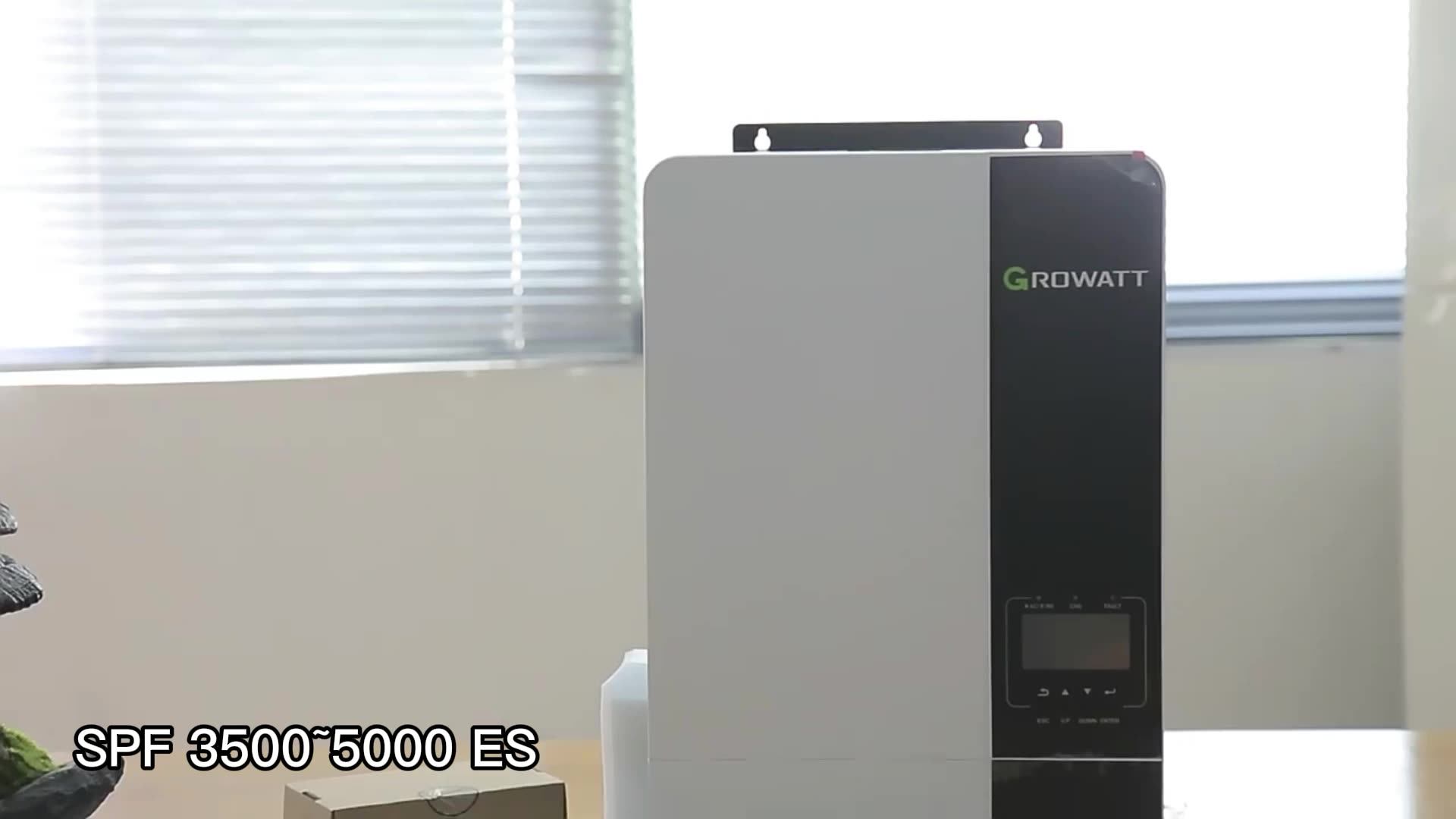 Ready Stock Growatt Spf5000es 5000w Off Grid Solar Inverter - Buy ...