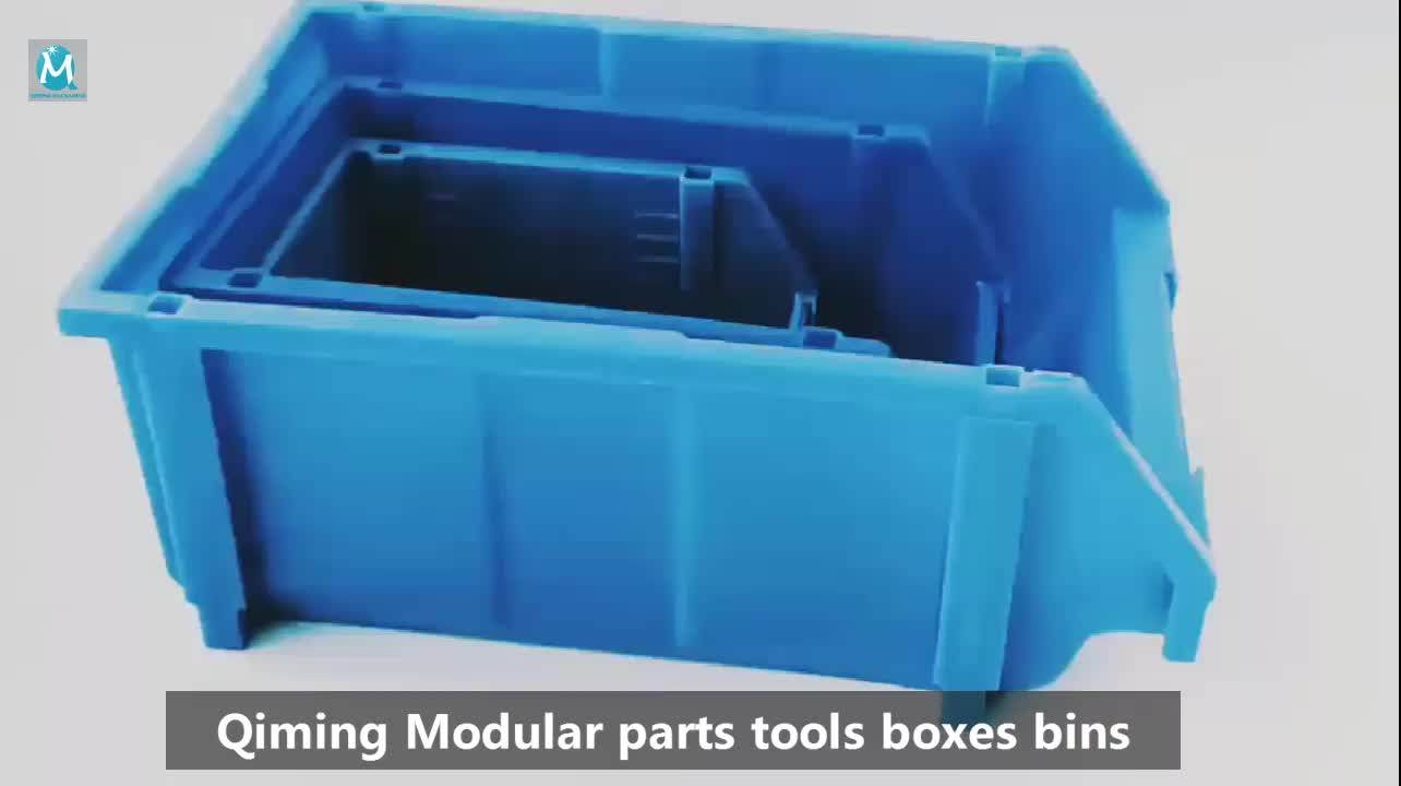 Stackable Plastic Spare Parts Storage Warehouse Work Bin - Buy ...