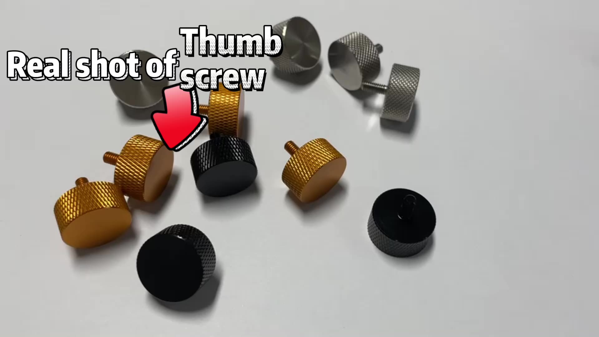 Custom Aluminum Long Captive Thumb Screw Knob Stainless Steel Round Knurled Head Thumb Bolt ...