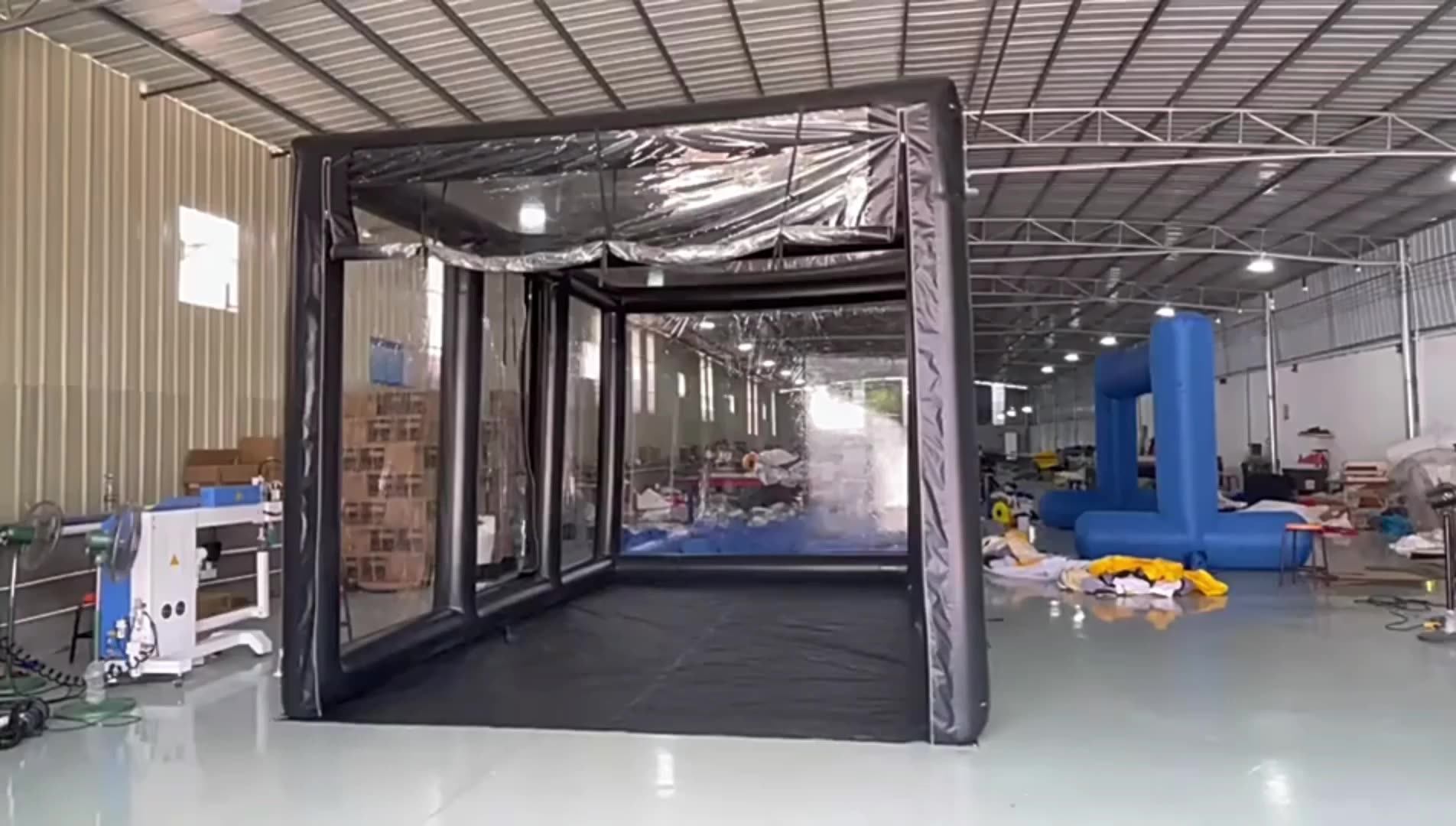 Hot Sale Inflatable Carport Pvc Car Cover Painting Wash Shelter Tent ...