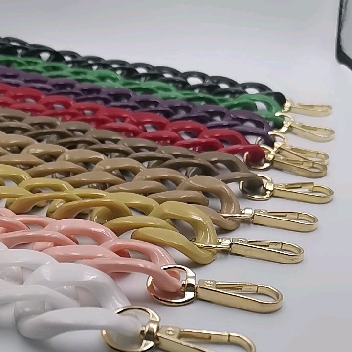 Chunky Plastic Chain Bag Replacement Purse Chain Straps For Bag Wide ...