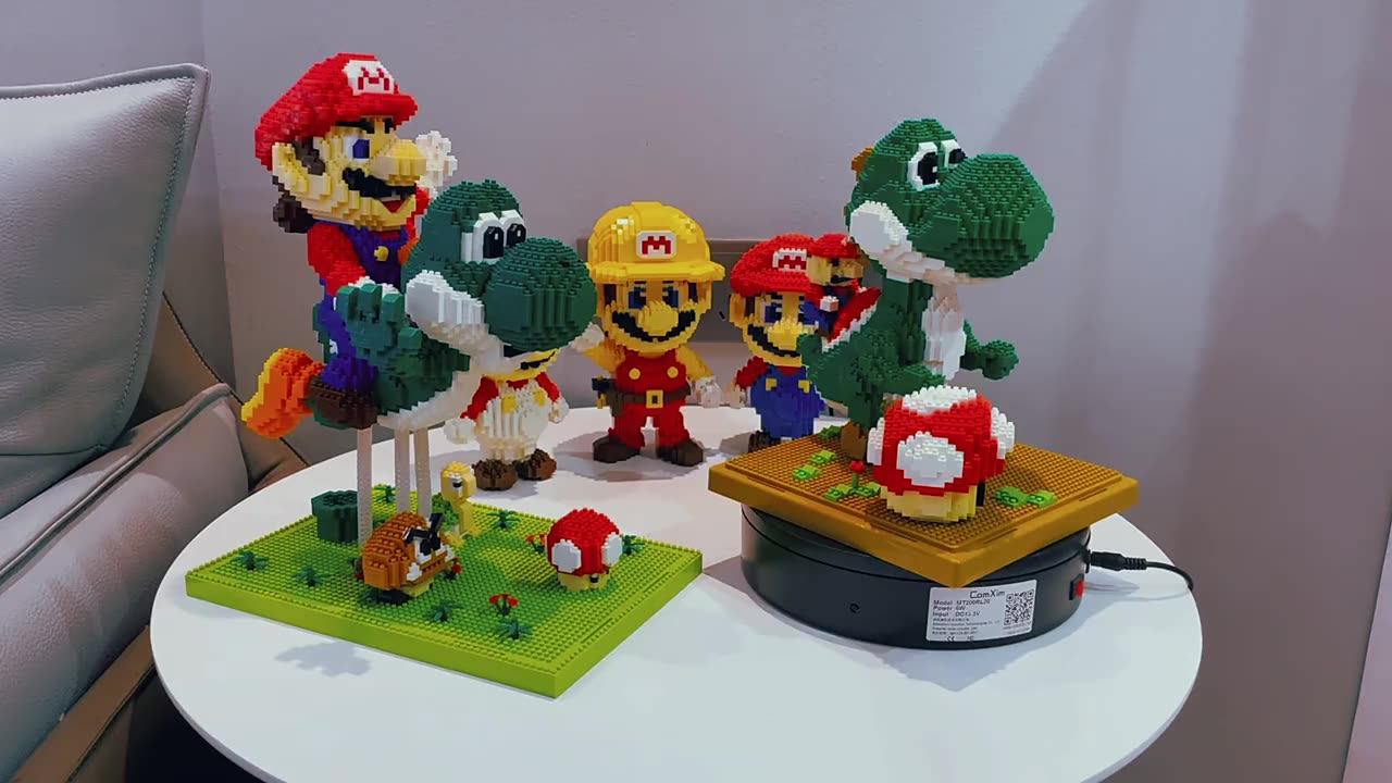 New High Quality 29cm Super Marios Bros Toys Figure Fly Marios Micro ...