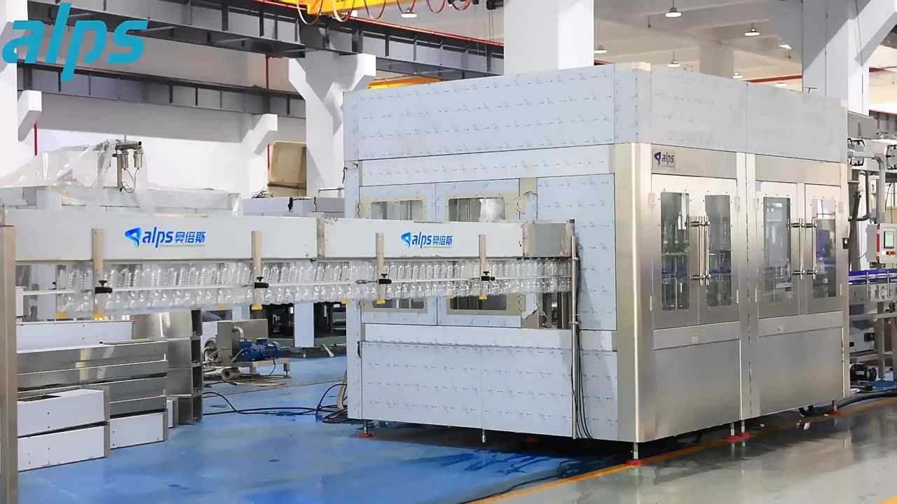 Automatic Price Pure Drinking Mineral Water Treatment Washing Bottling ...