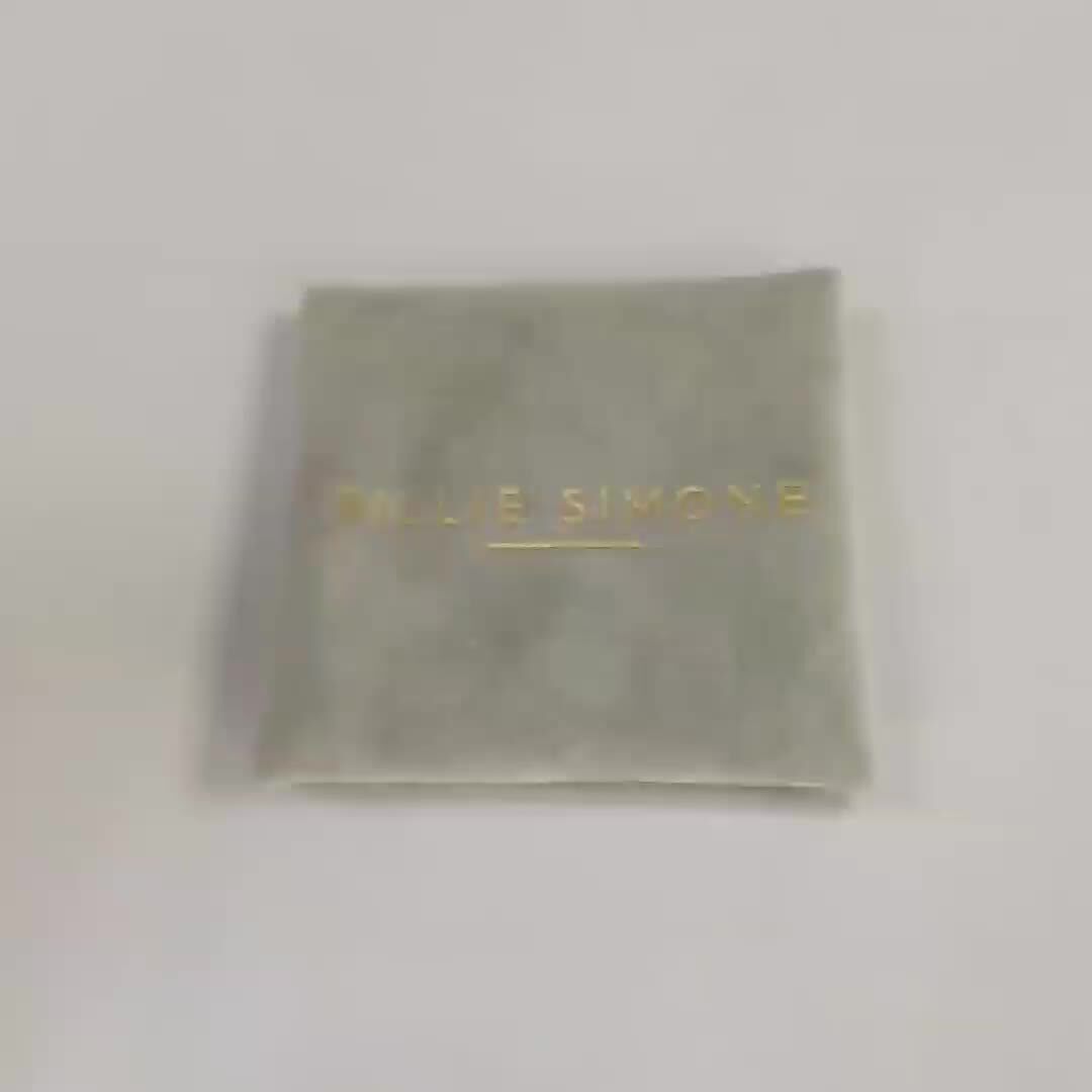 Mini Velvet Envelop Flap Pouch With Button Jewelry Pouch Bag For ...