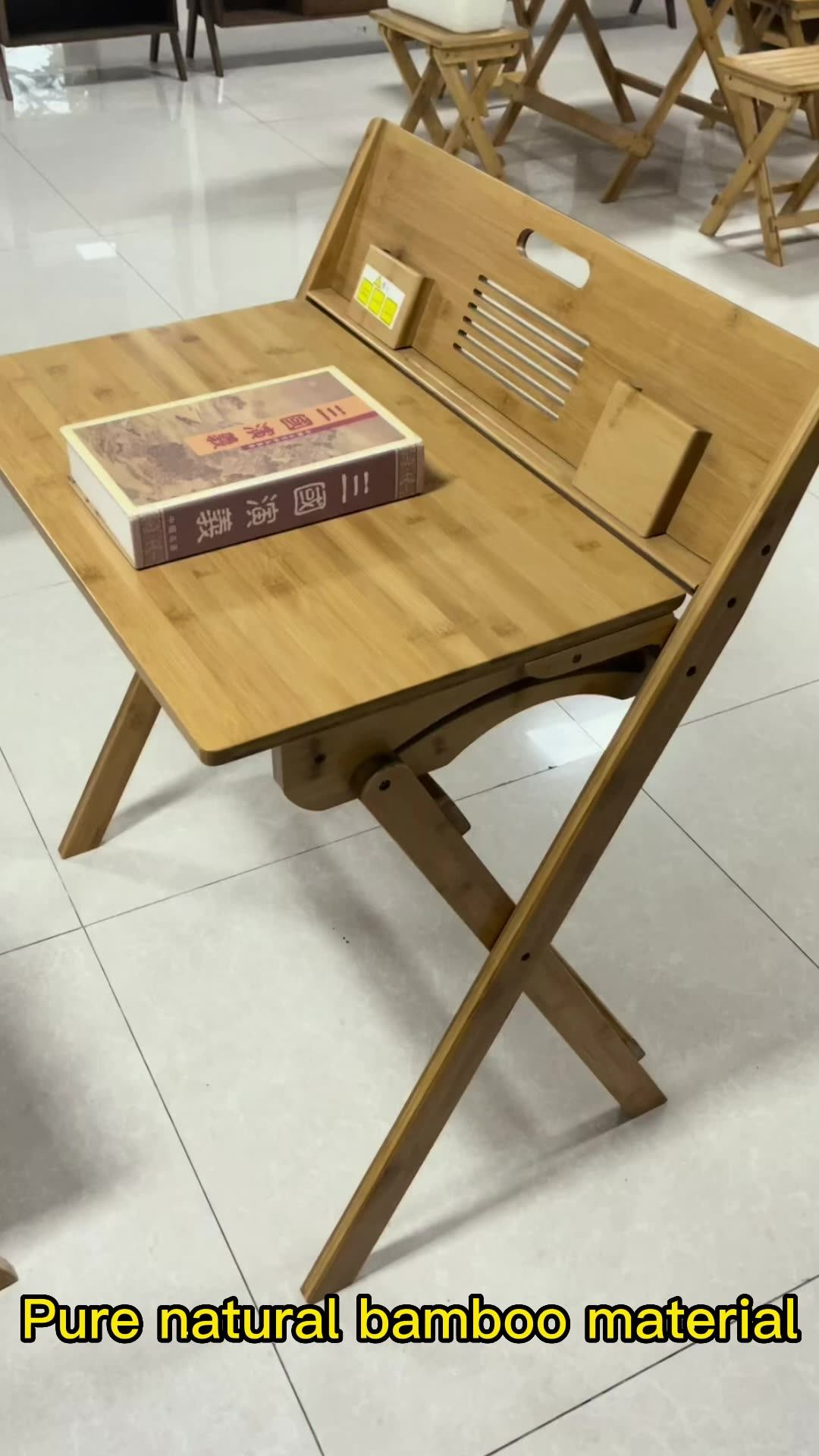 Simple Foldable Computer Desk Portable Folding Office Writing Table ...