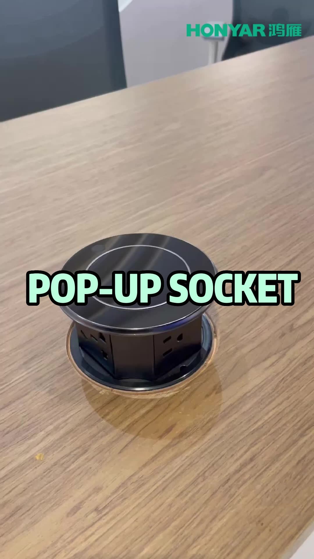 New Smart Motorized Pop Up Sockets Top Wireless Charging Lifting Tower ...