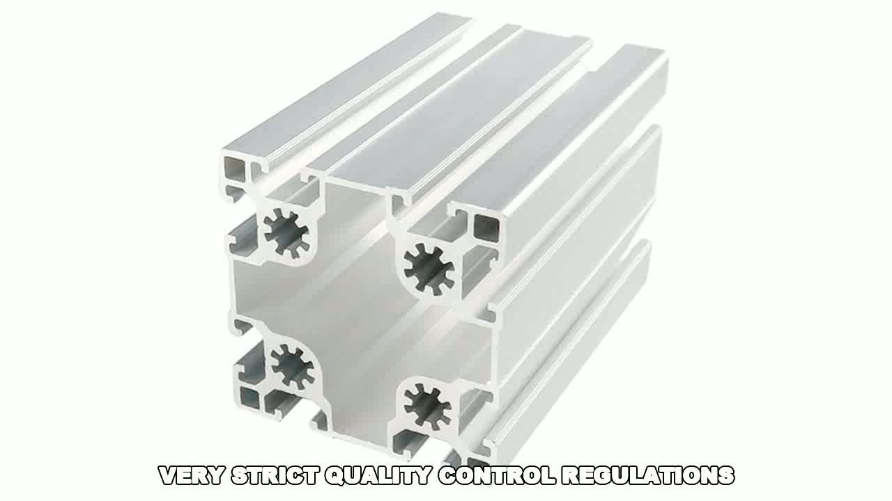 Anodised Aluminium Profiles 100100 Double Channel European Standard T V ...