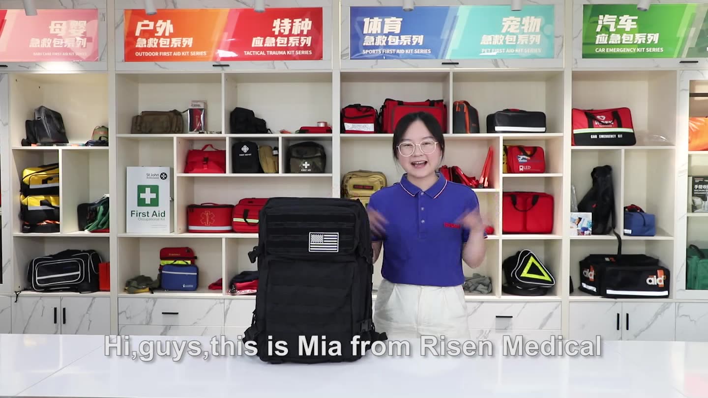 Custom 72 Hours Earthquake Bug Out Bag Large Capacity 1000d Polyester Disaster Survival Tactical ...