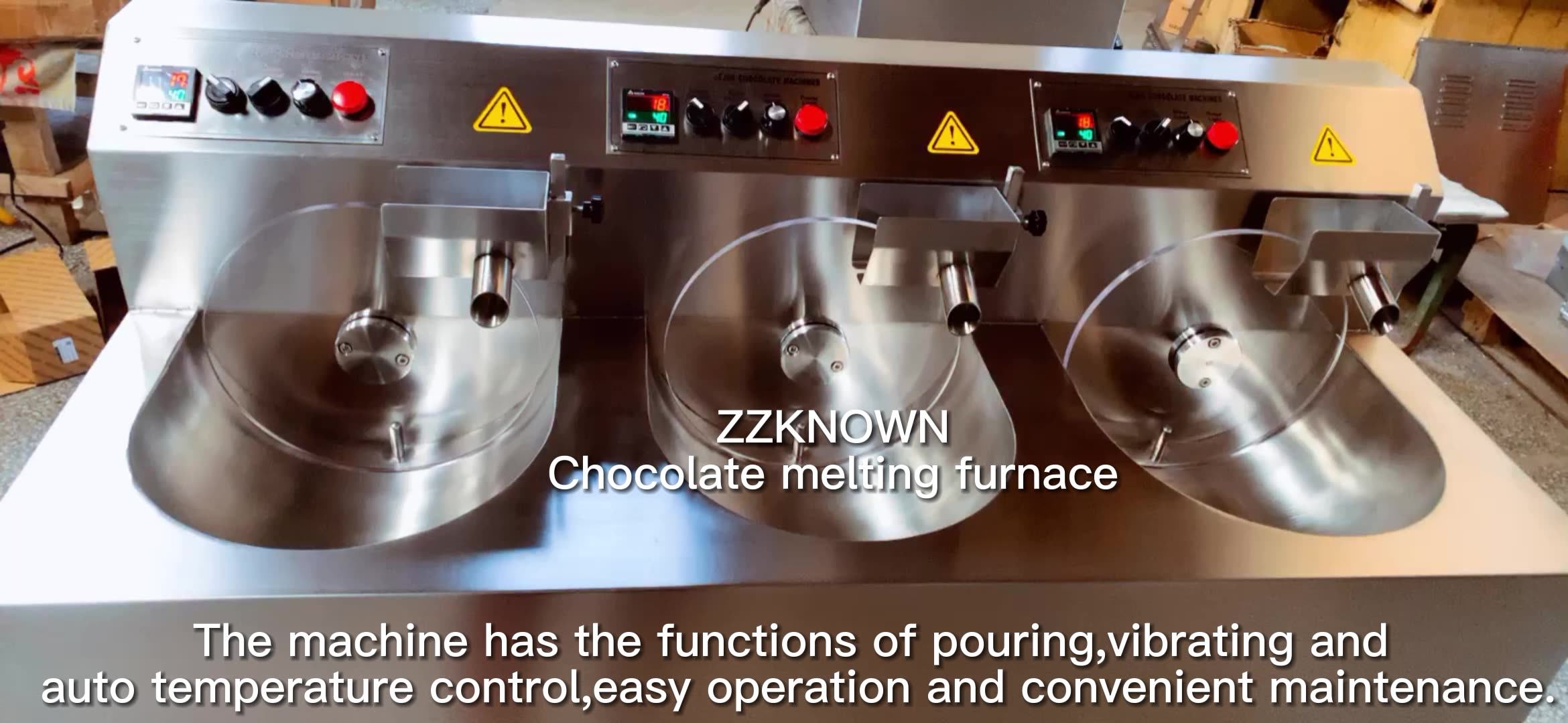 Multifunctional Industrial Mini Chocolate Tempering Machine Electric ...