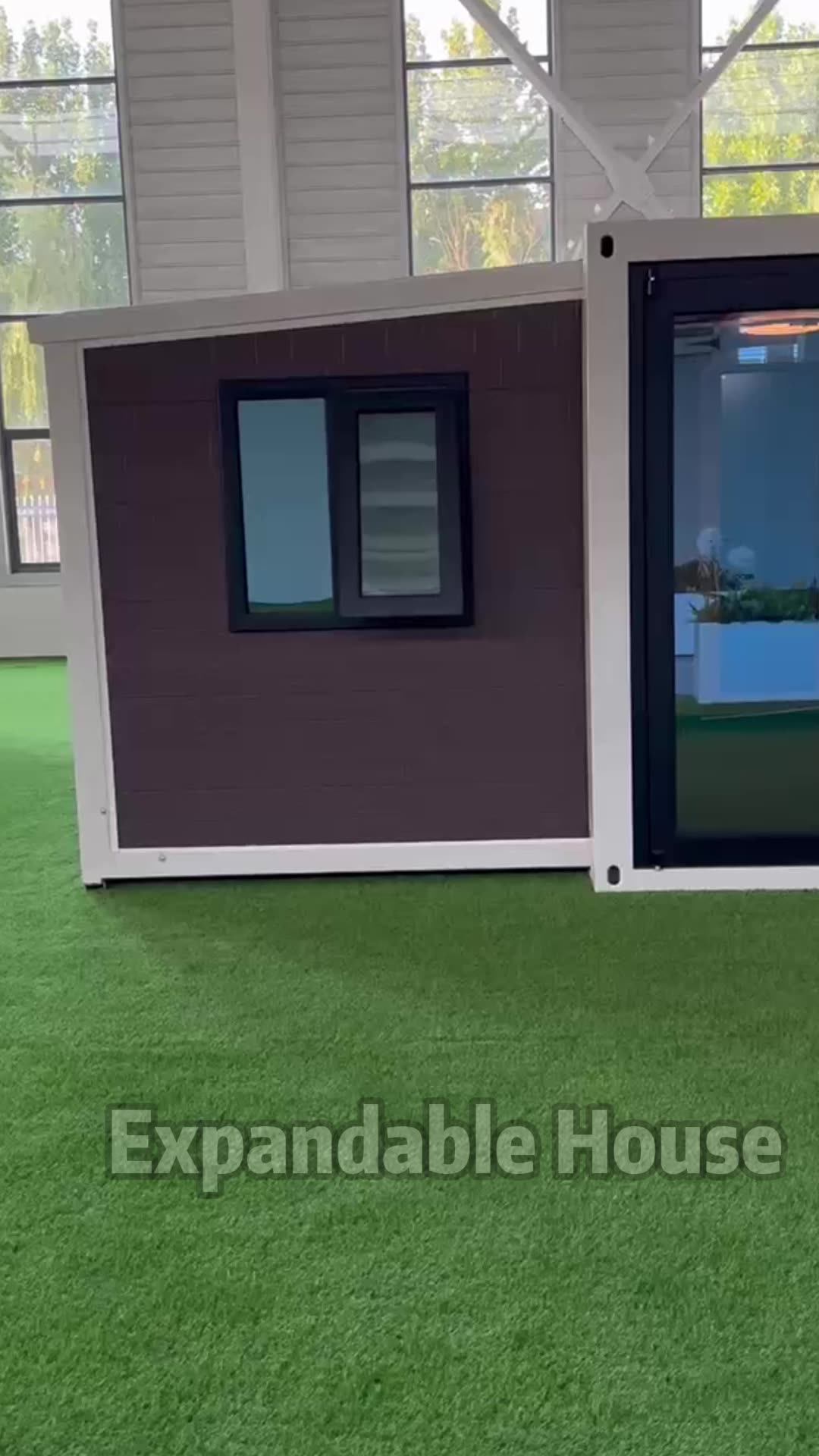 20ft 40ft Prefab Prefabricated Modern Luxury Foldable Modern Expandable ...