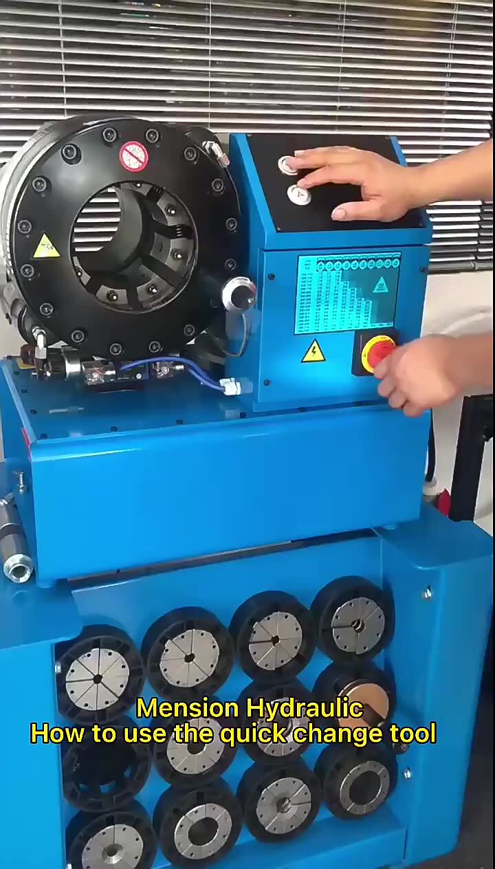 76mm Flexible Hose Press Factory Hydraulic Pipe Crimper Ms-e150 ...
