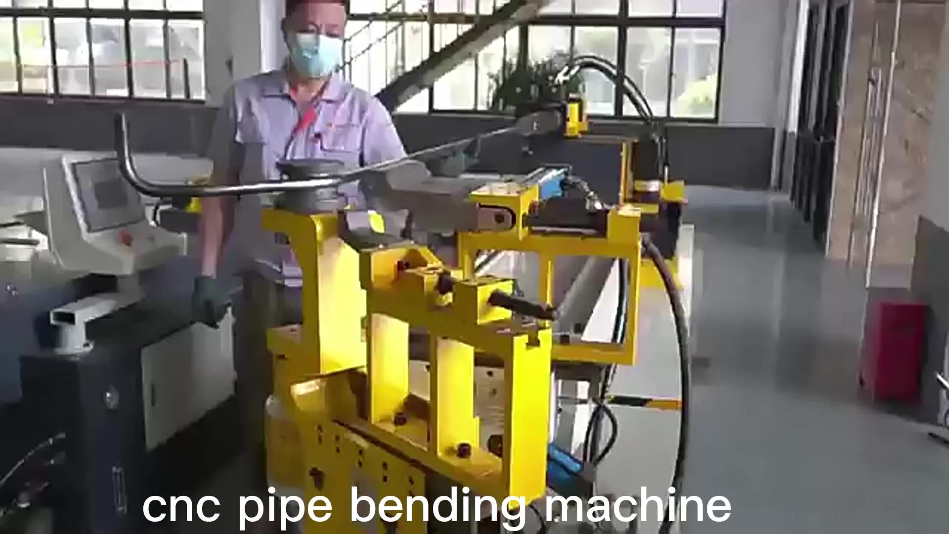 Hsb-50cnc-3a-1s Bending Pipe Machine Cnc Pipe Bending Machine Stainless ...