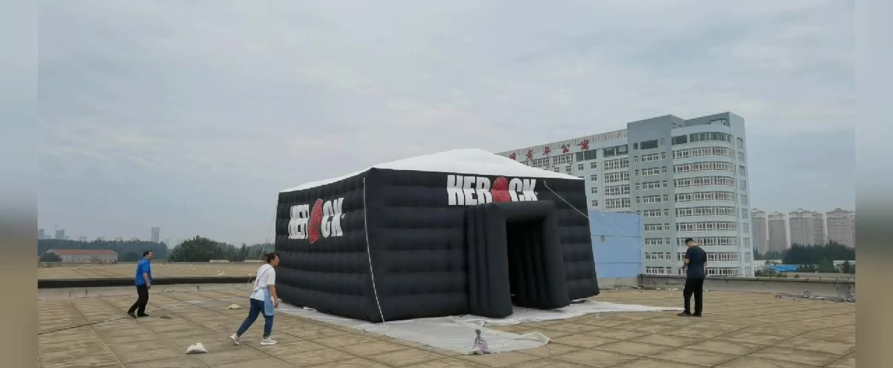 Commercial Inflatable Cube Tent Inflatable Display Event Cube Tent ...