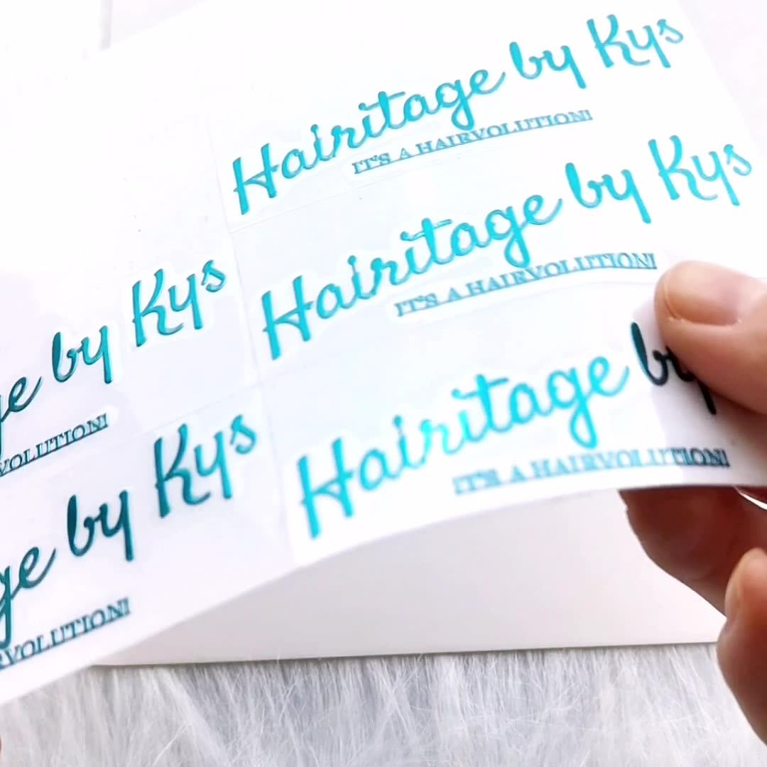 Custom Gold Metal Transfer Logo Sticker Metallic Sticker Perfume 3d ...