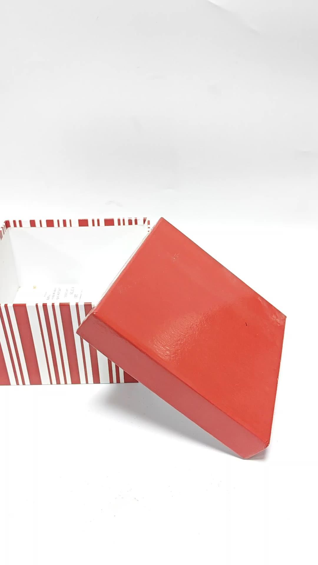 Promotion Custom Cardboard Gift Boxes Large Paper Square Packaging ...