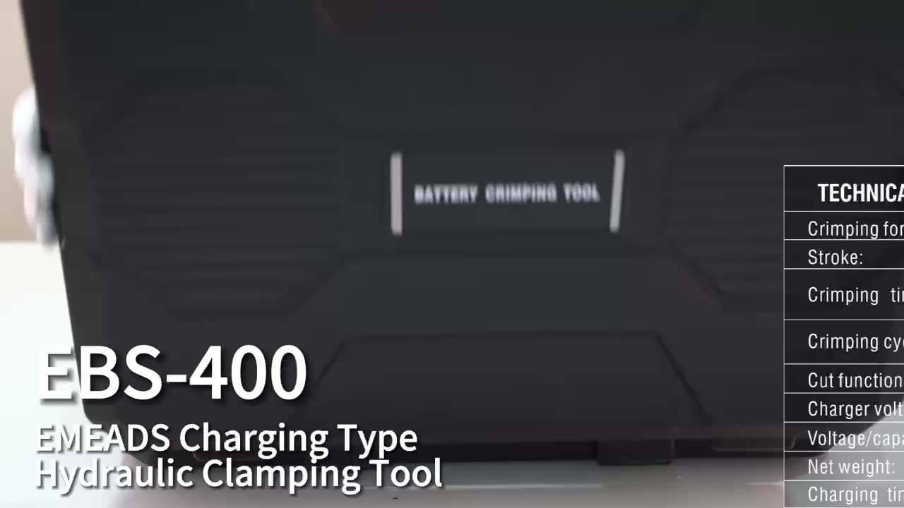 Ez-400 Ebs-400 Battery Cu50-400mm2 Hydraulic Tool Crimping Cable Crimper Ebs-400 Connector ...