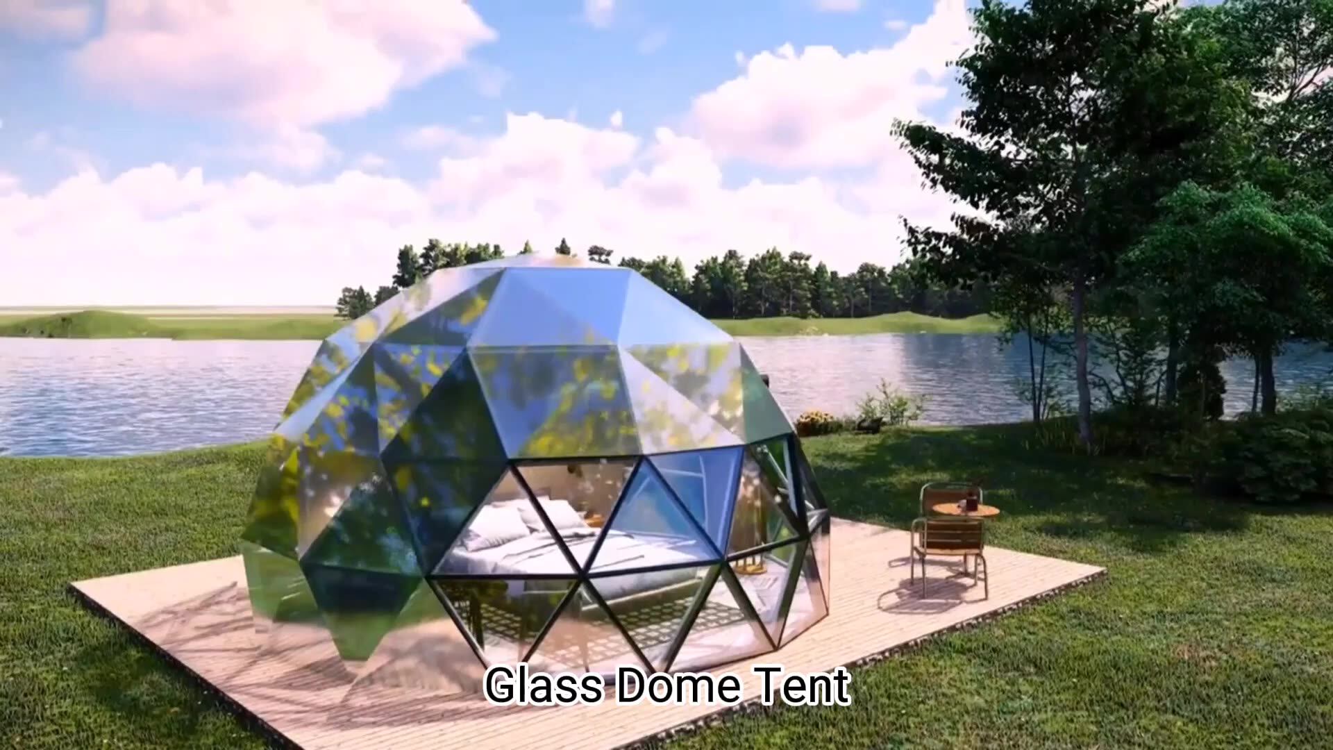 Luxury Glamping Plexiglass Tent Glass,House Dome Tent Glass For Hotel ...