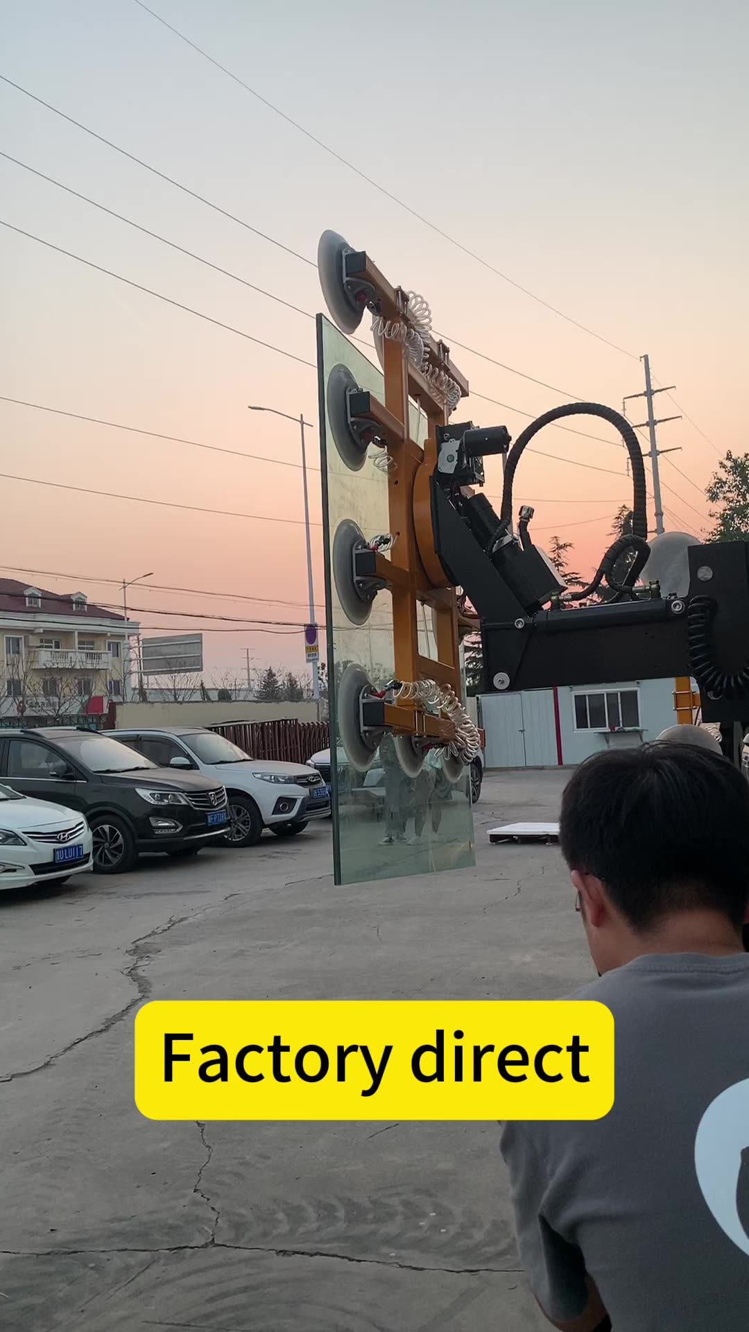 Viral Videos & Demos On Glass vacuum lifter robot, glass suction cup ...