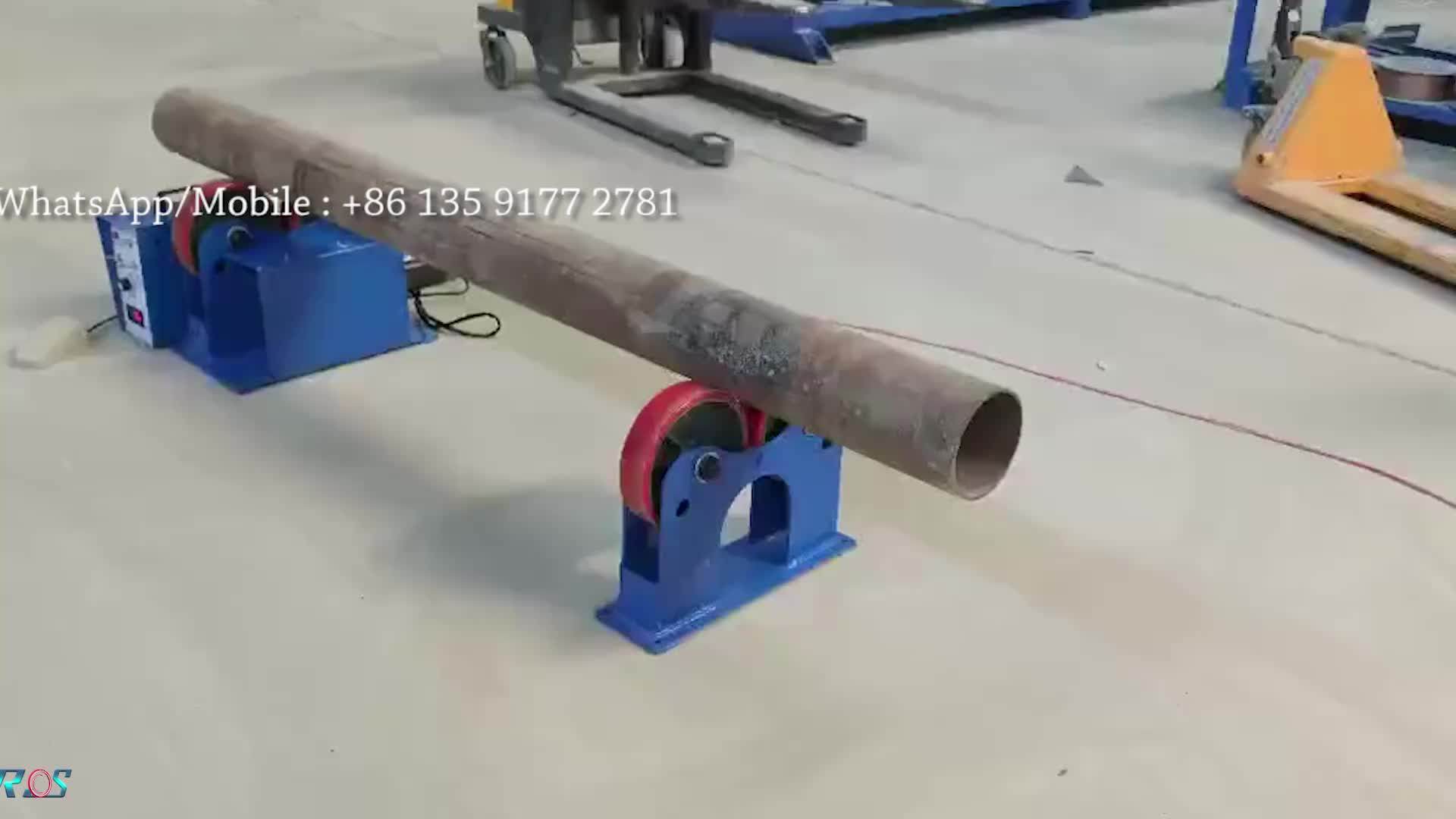 1ton Small Welding Turning Roller Adjustable Welding Rotator With Ce ...