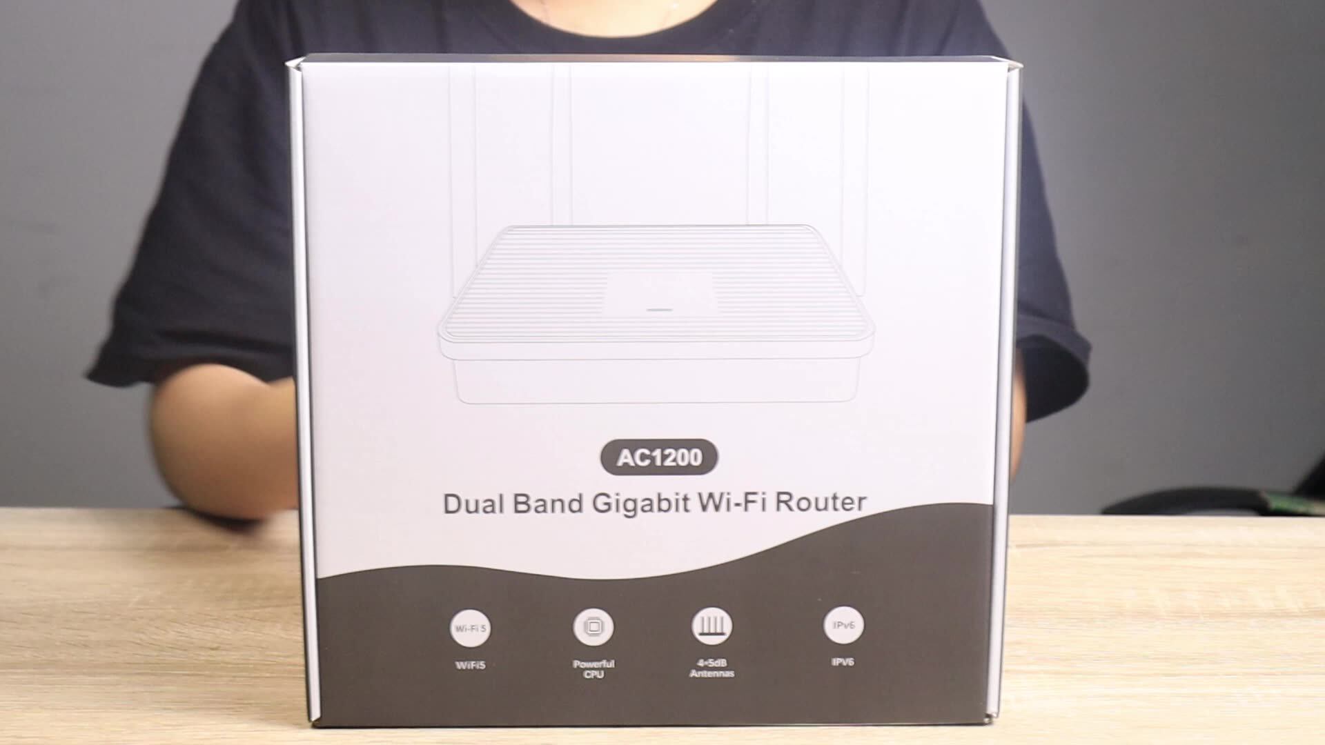 Cheap Smart Wifi Router Mode 2.4g/5g 1200mbps High Speed Dual Band Wifi ...