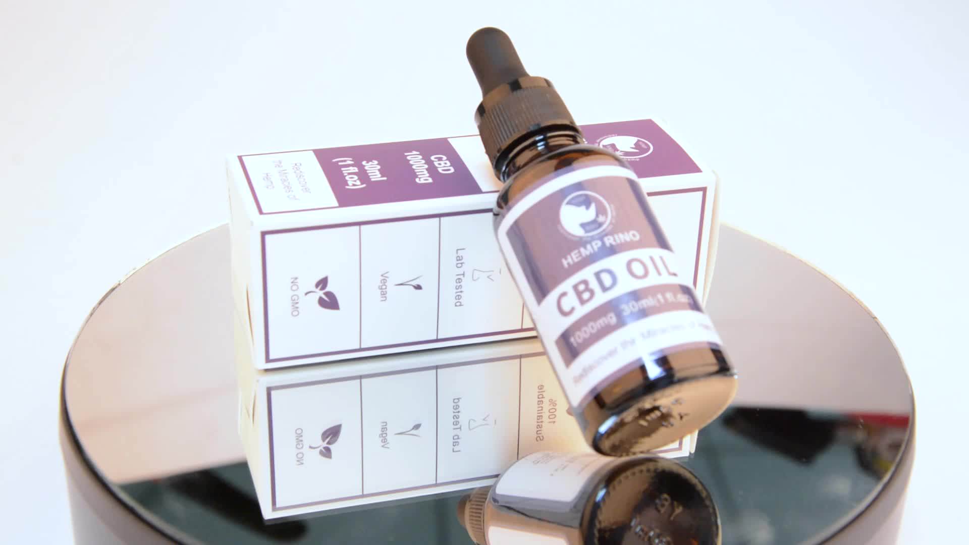 Full Spectrum Cbd Oil Cannabidiol Tincture 1000mg Zero Thc - Buy Full ...