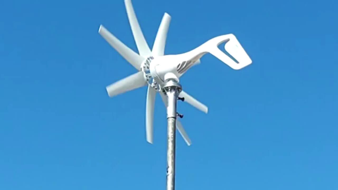 S400 Oversea Warehouse 400w 12v 24v 3 Blades Mini Wind Turbine ...