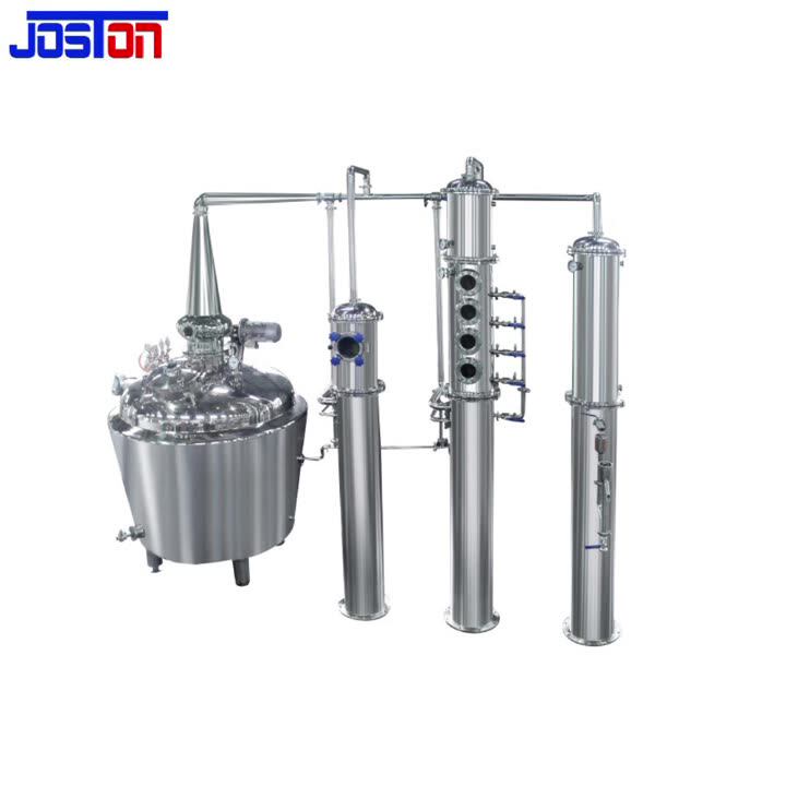 Alcohol Liquor Spirit Distiller Multi Tower Continuous Distillation ...