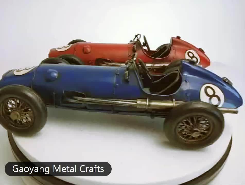 Iron Old Vehicle Classic Decorative Vintage Handmade Racing Car Models ...