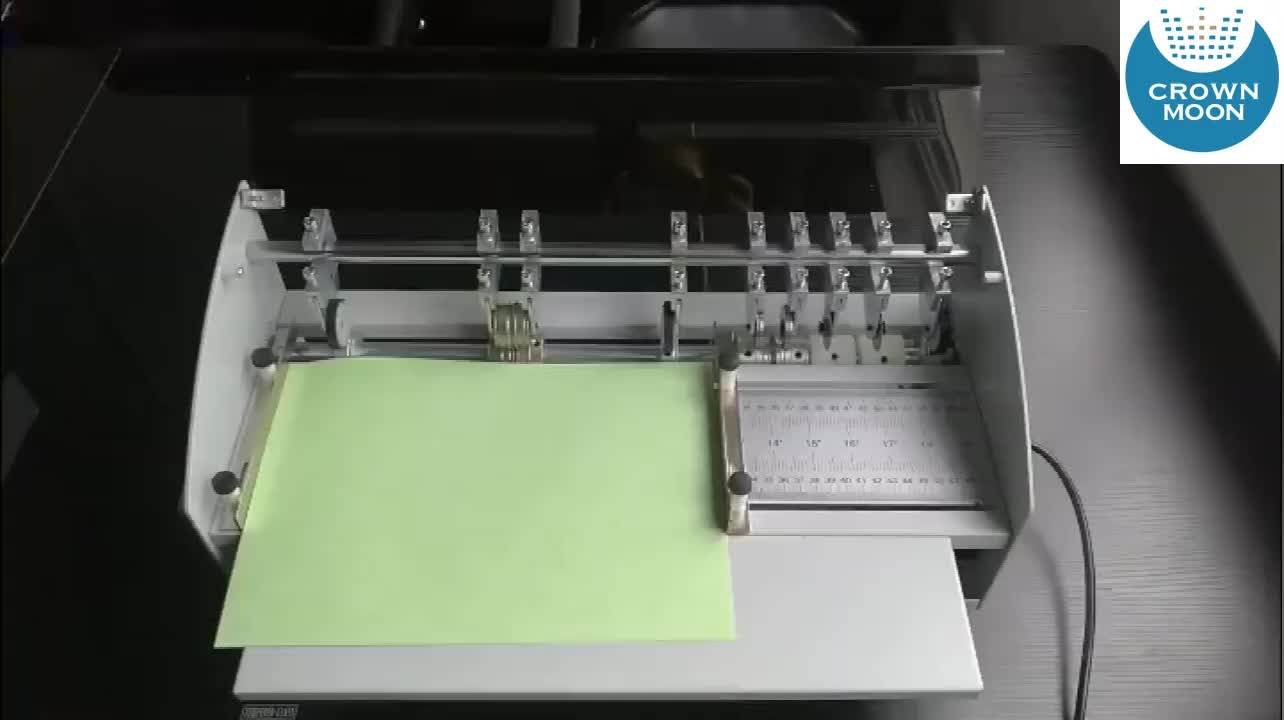 Printing Shop Electric Creasing Paper Perforating Machine Creasing ...