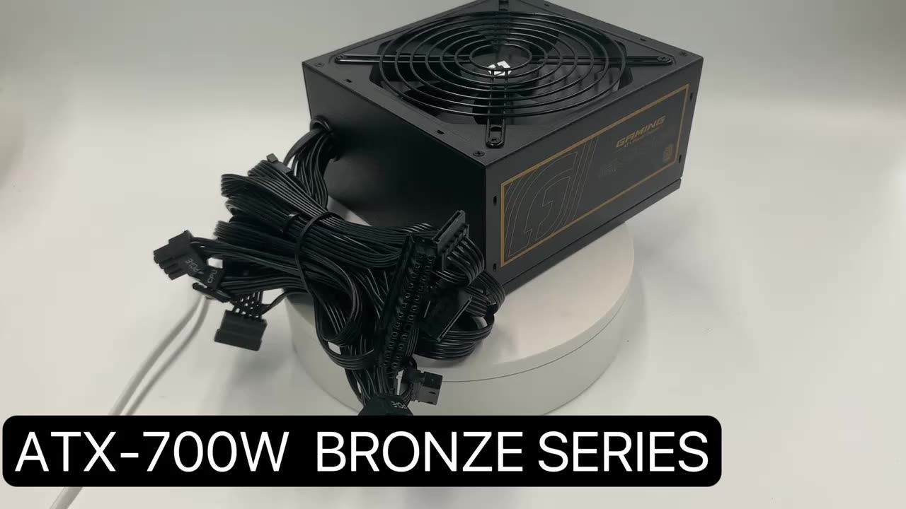 Atx Computer Desktop Pc Power Supply 600w 80 Plus Bronze Psu High ...
