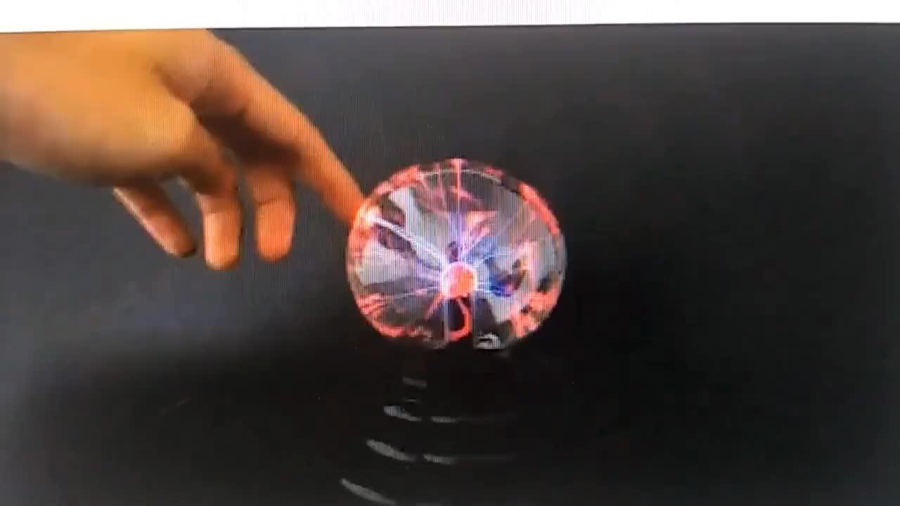 Plasma Ball Touch Sensitive 3 Inch Small Plasma Lamp Usb Or Battery ...