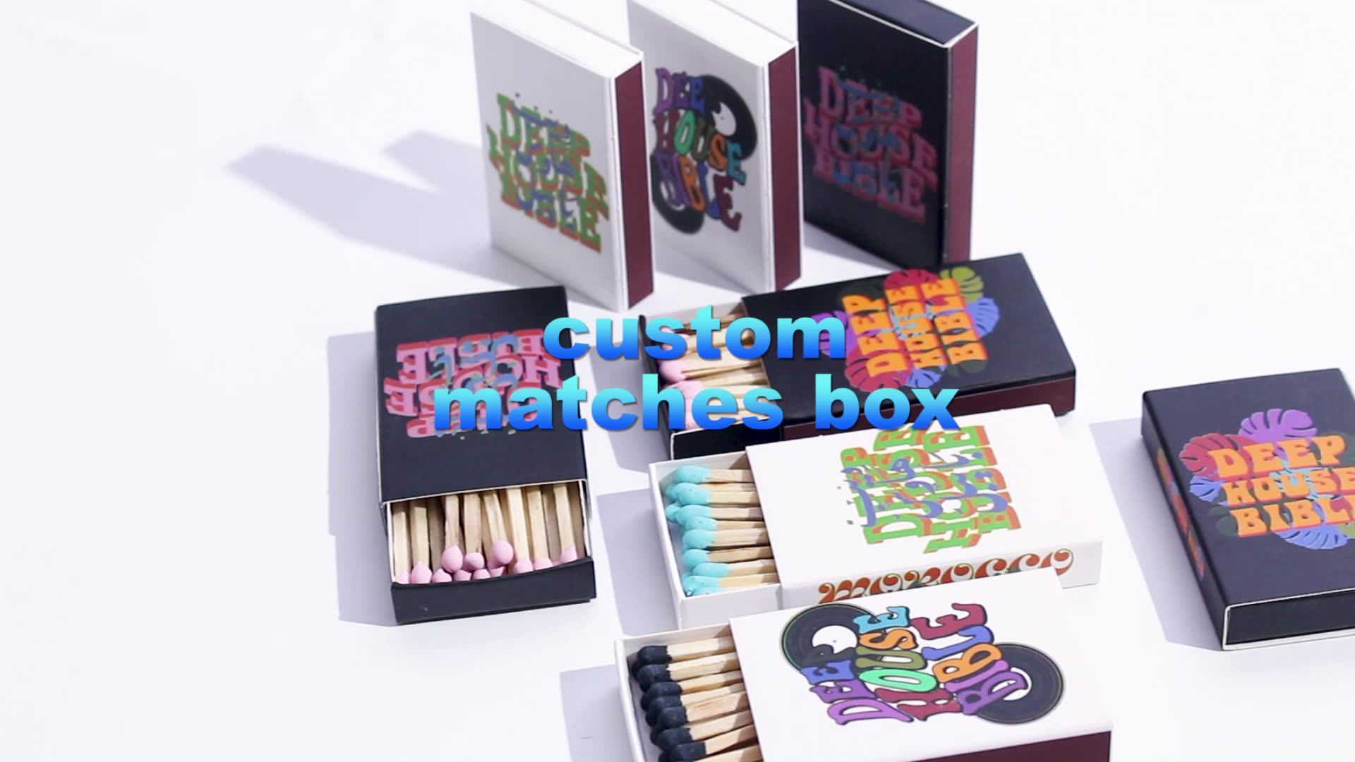 Wholesale Matchboxes Cigar Matches With Logo Safety Custom Matchsticks ...