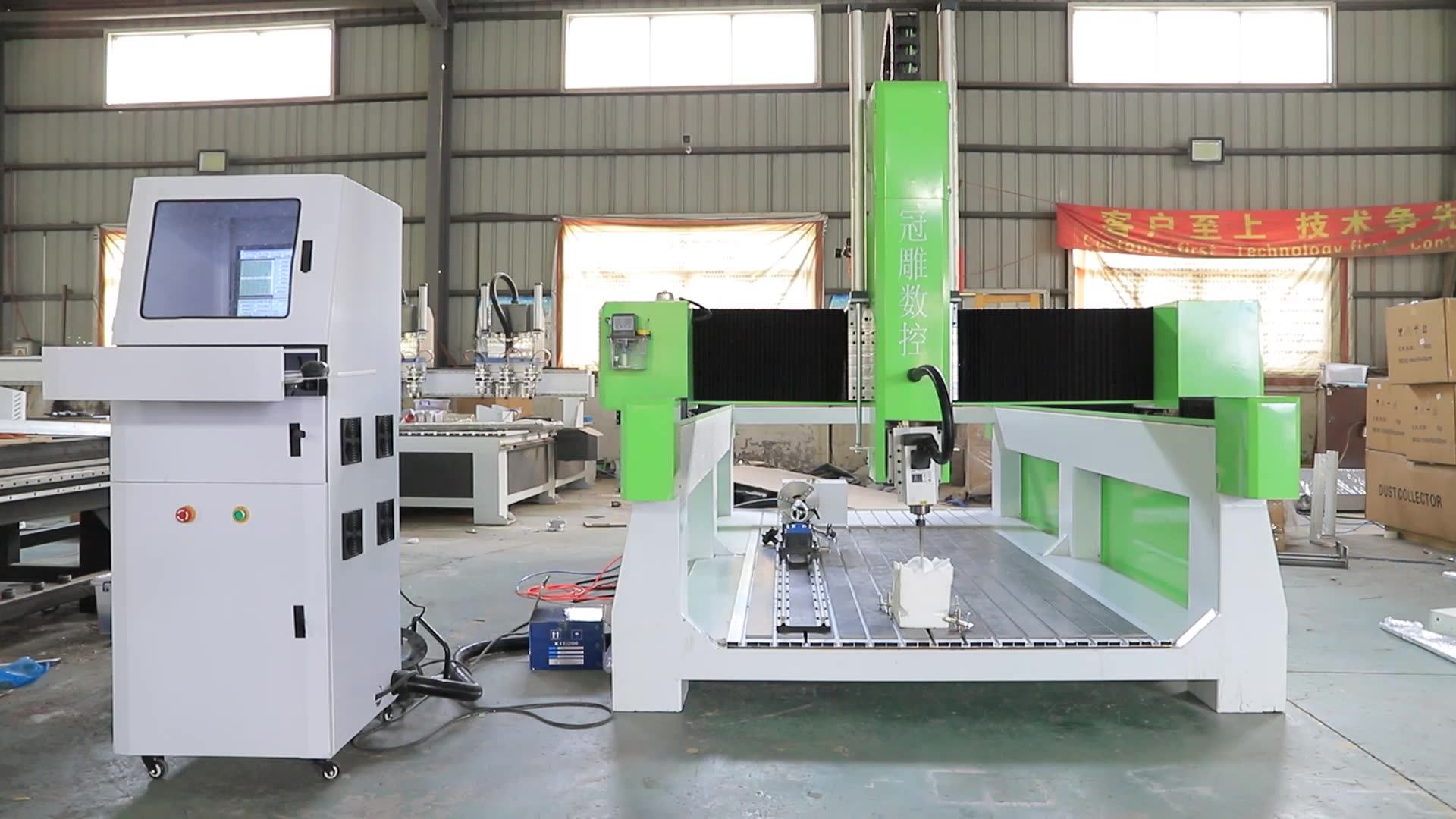 Large Format 4 Axis 3d Cnc Polystyrene Foam Router Surfboard Shaping ...