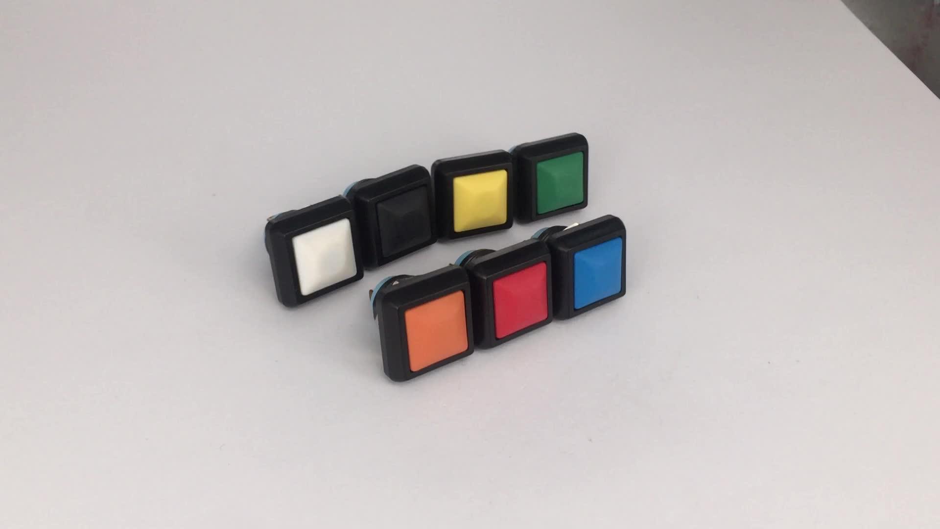 Mini Small Square Push Button Plastic Control Panel Switch - Buy ...
