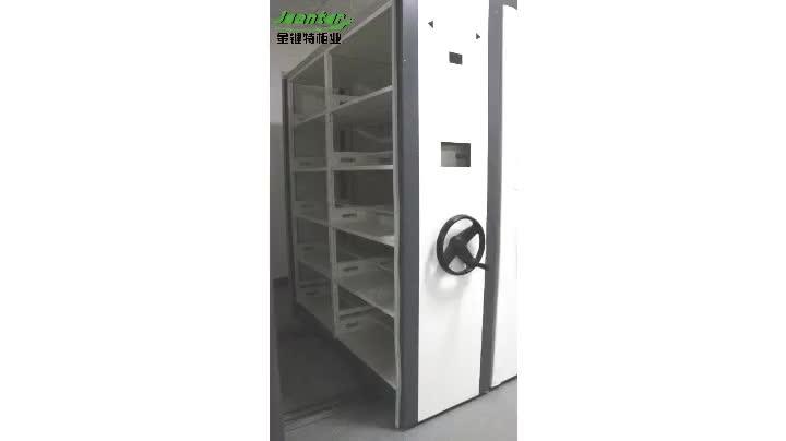 Library Compact Moving Shelves Heavy Duty Warehouse Shelving System ...