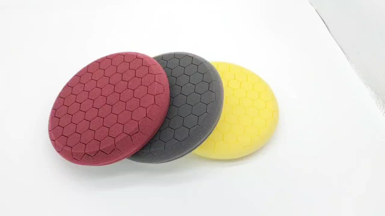 6 Inch 150mm Dual Action Car Buffing Pad Da Polisher Buffer Pad Car ...