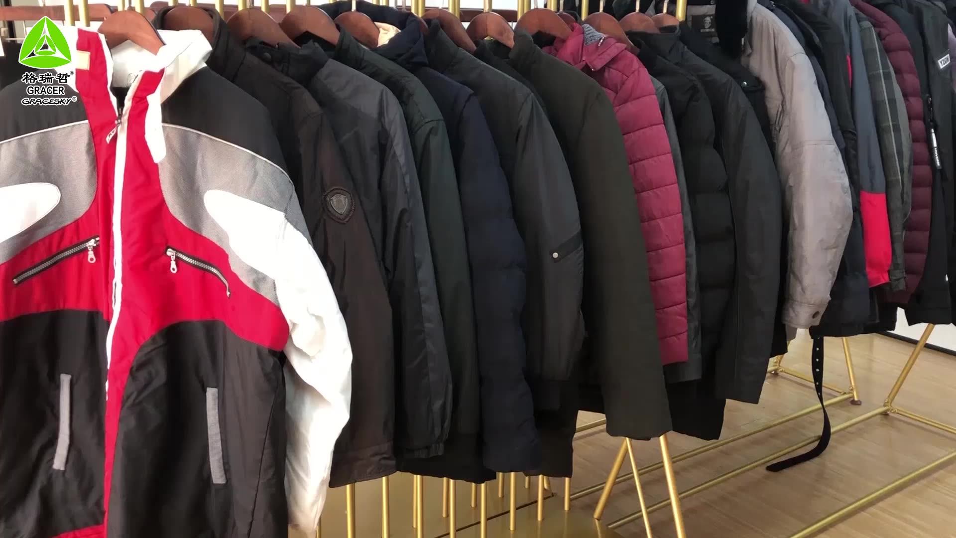 Used Clothes Bales Of Clothing Usa Jacket Factory Branded Bale Second Hand - Buy Used Clothes ...