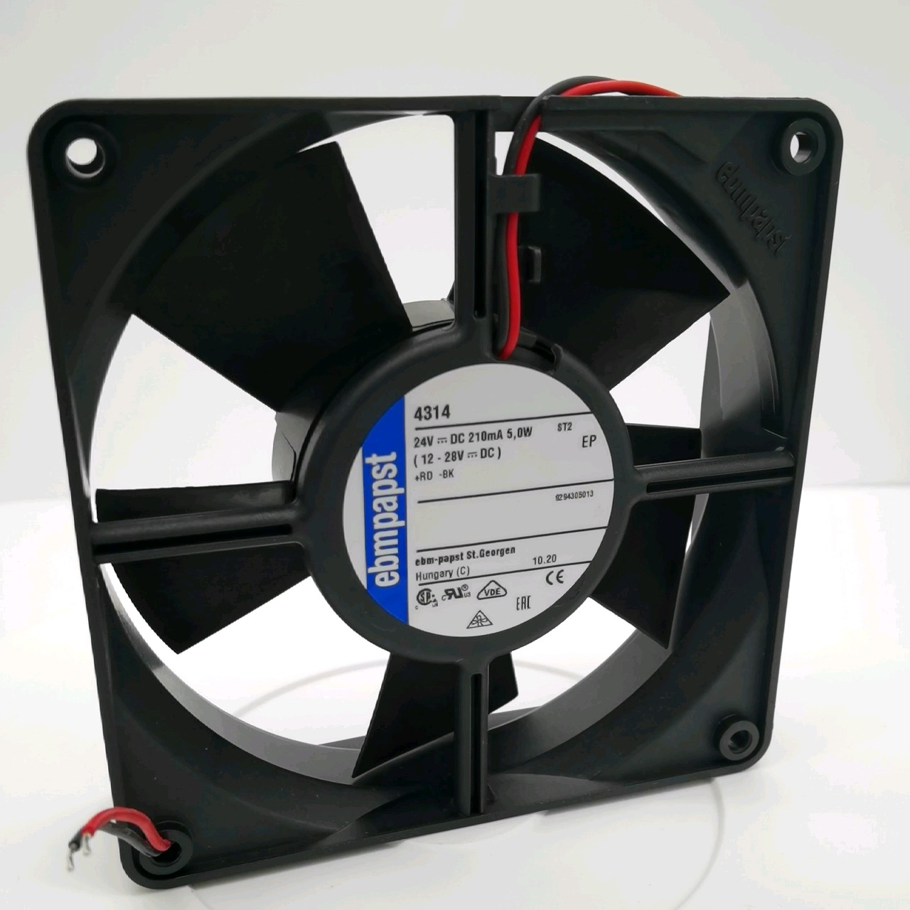 Ebmpast-ventilador Compacto Axial,Ebm-papst Tipo: 4314,24v,Ebm,4314 ...