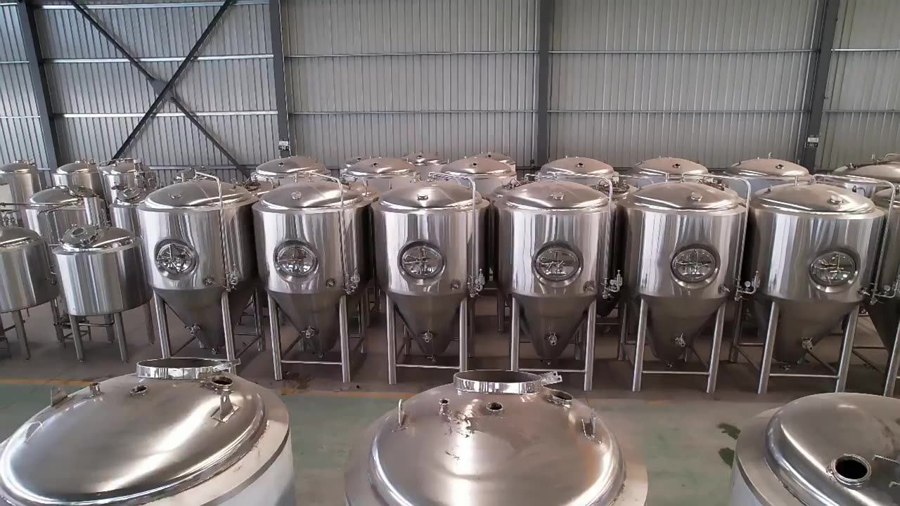 Stainless Steel Beer Fermenter 200l 500l 1000l 2000l Fermentation Tank ...