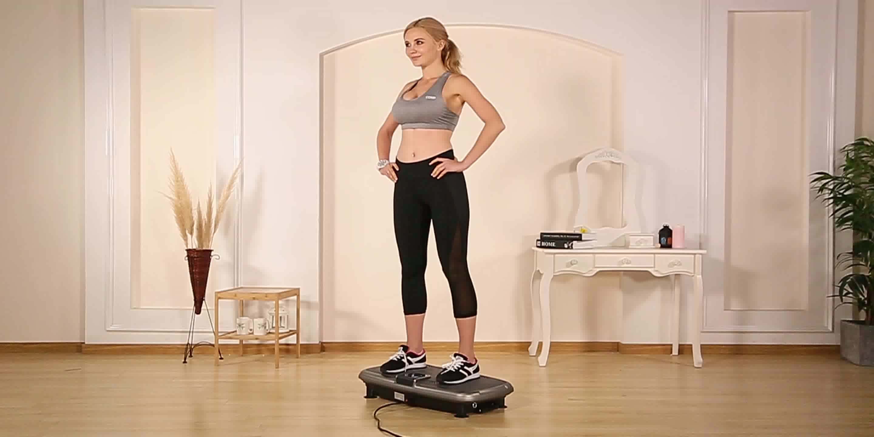 Ultrathin Vibration Plate Oscillating Whole Body Vibration Machine ...