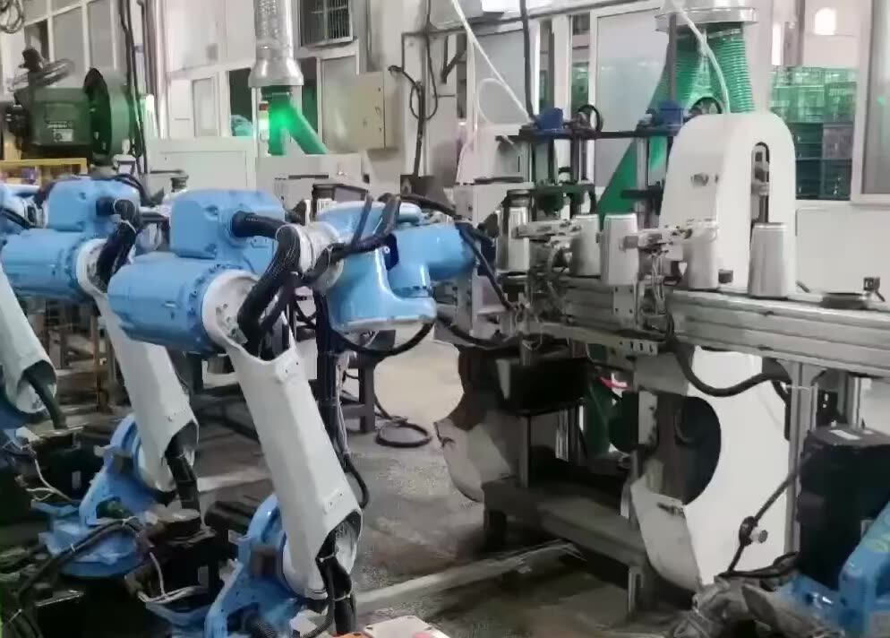 Payload 6kg Handling Robot Automation Loading And Unloading Robot Arm For Punching Machine Press ...