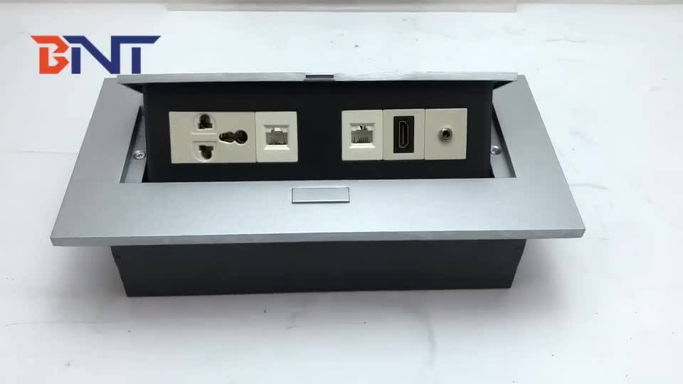 Table Top Socket Popup Box/ Desktop Socket Round Connector With ...