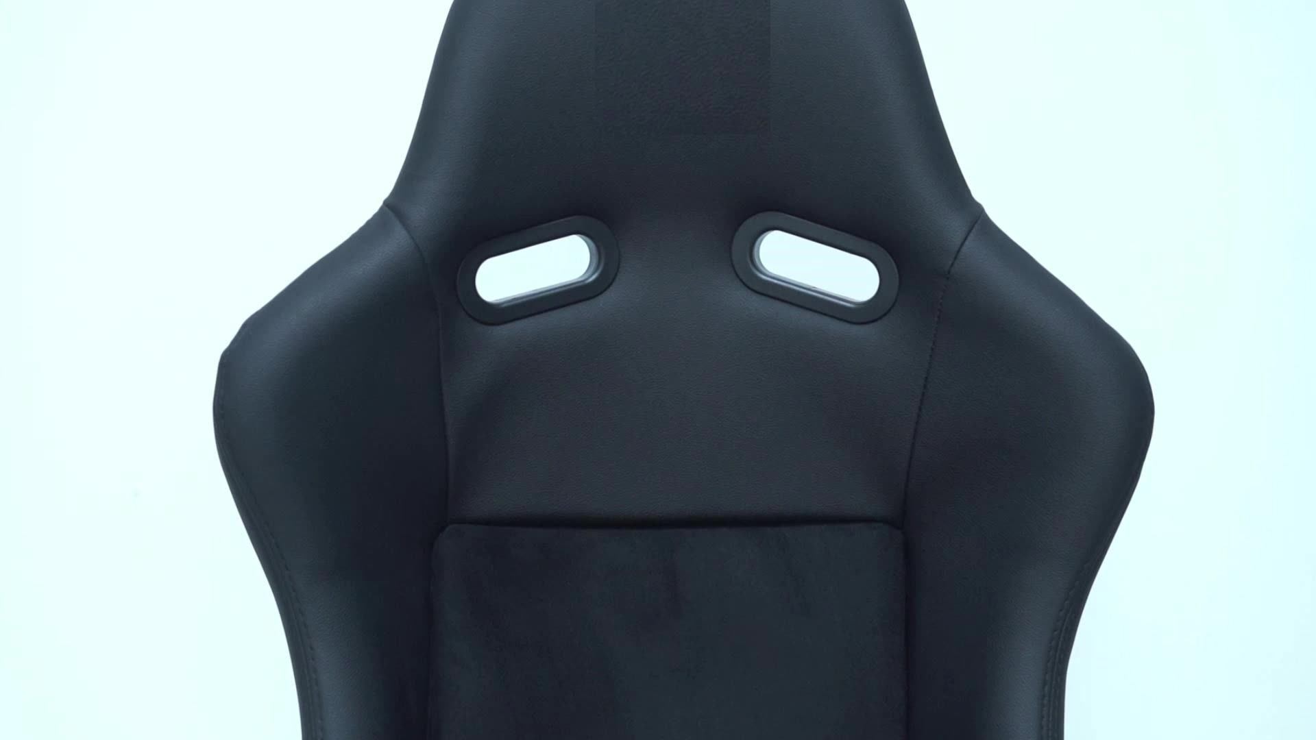 Eddystar Low Seat Side Mount Suede Game Cinema Racing Seats Bucket ...