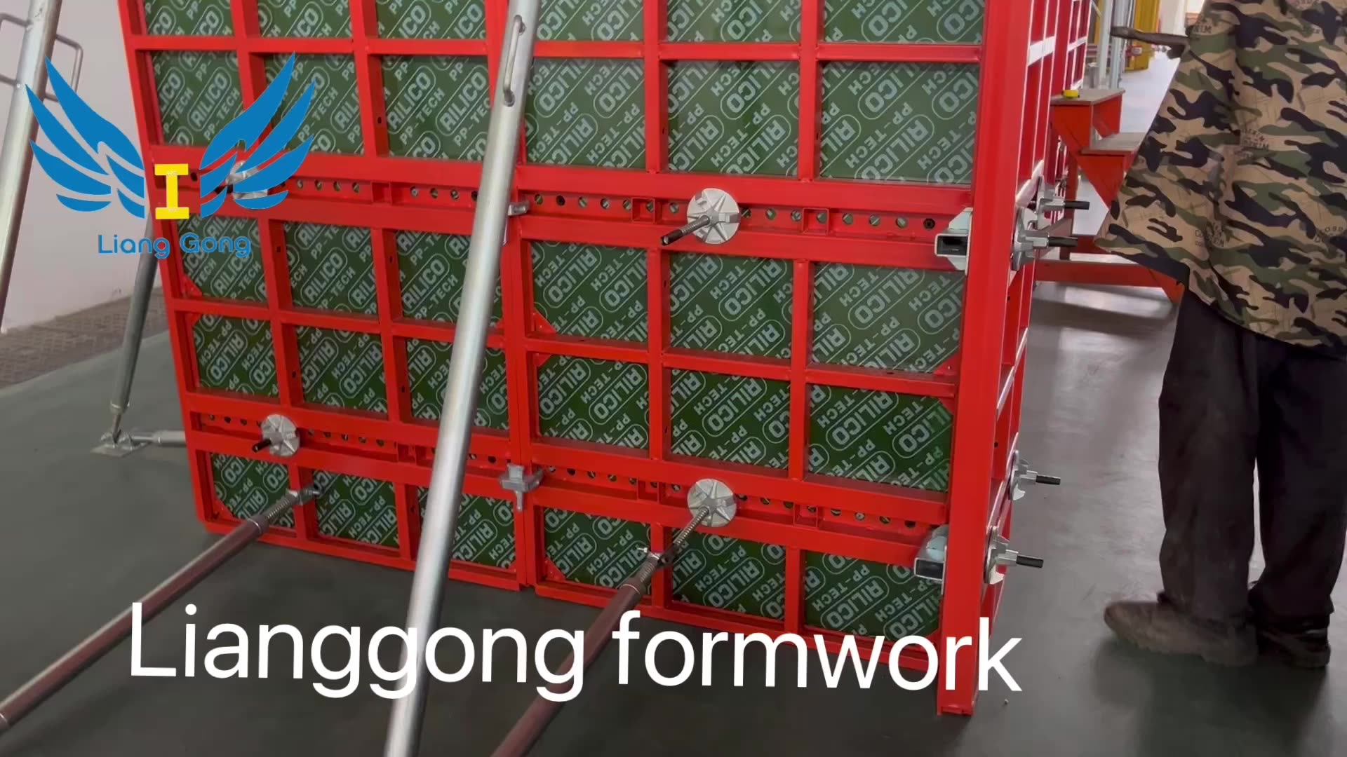 High Quality Lianggong Steel Frame Formwork For Wall Formwork Slab ...