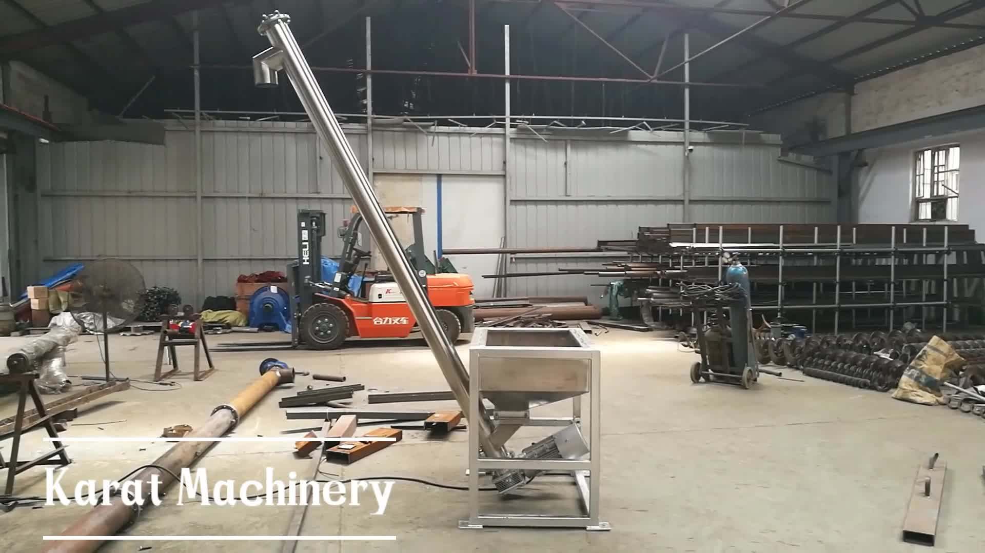 Wam Cement /sand/ Ash Auger Conveyor Screw Conveyor - Buy Cement Auger ...