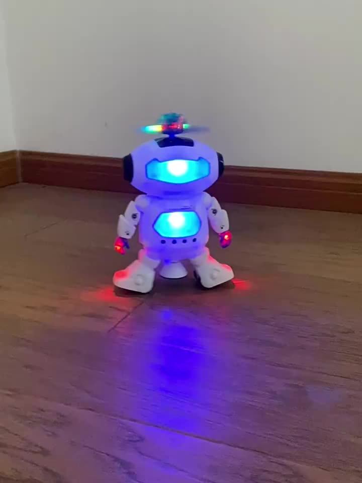 Customizable 360 Degree Rotating Electric Dancing Robot Walking Smart ...