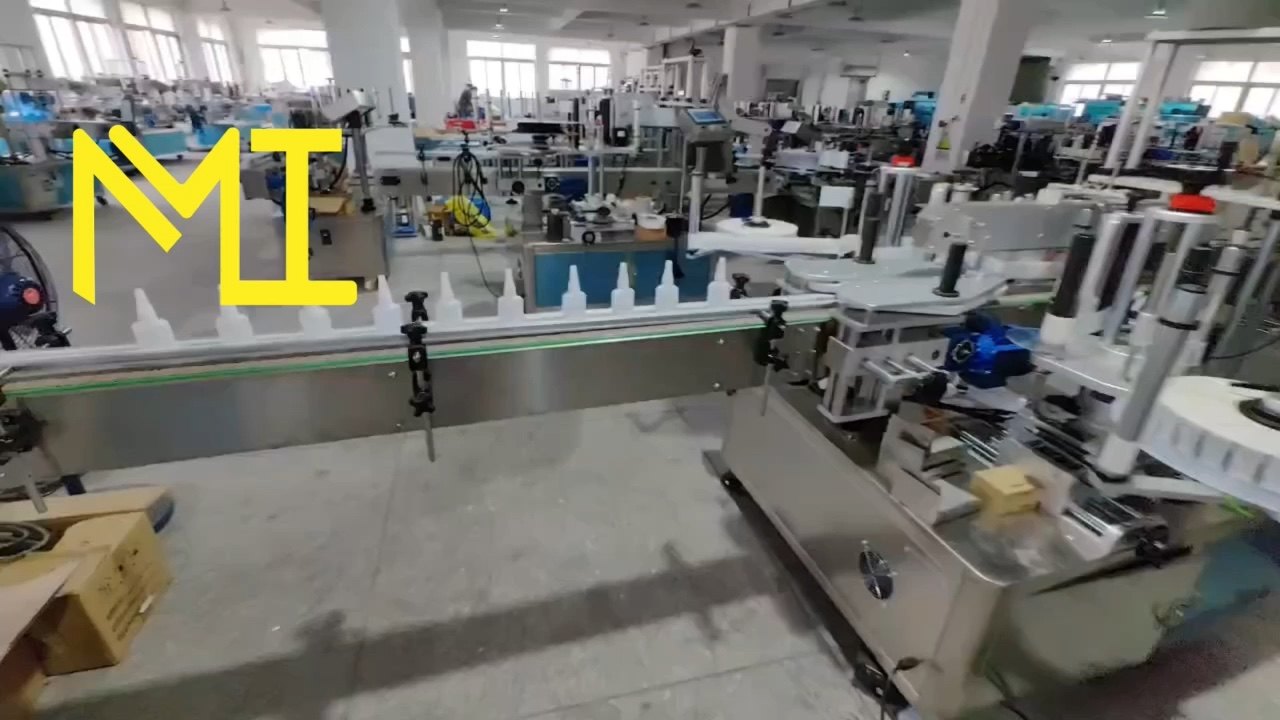 Full Automatic Label Applicator/double Side Labeler Machine For Wine ...